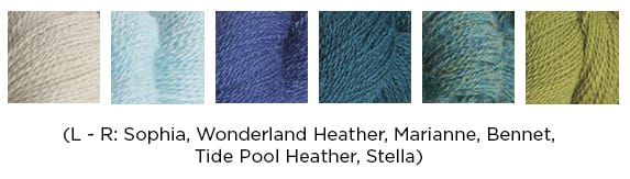 Spring and Summer Seasons Shawl - Color Ideas - The Knit Picks Staff ...