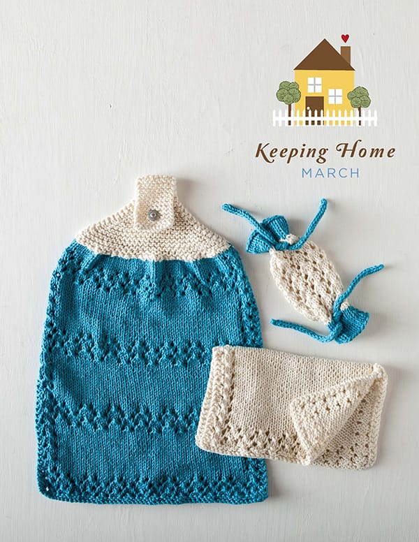 Free Pattern Friday: A Little Bit of Lace Bath Set - The Knit Picks ...