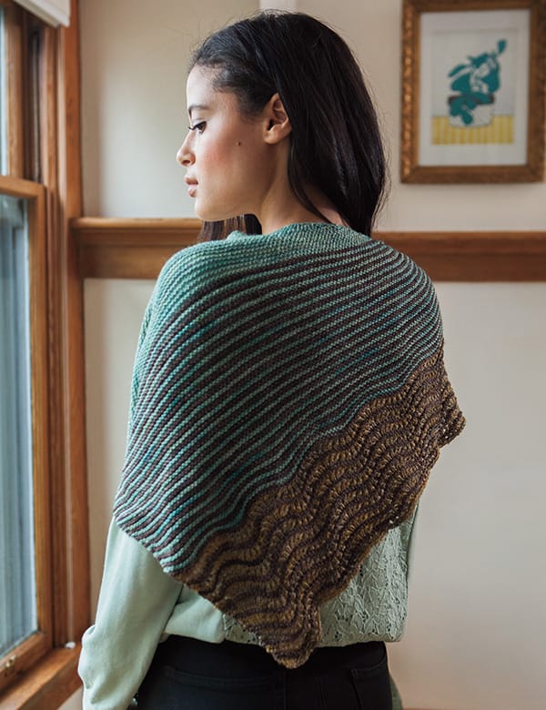 Everyday Wraps - sock yarn shawl patterns from Knit Picks